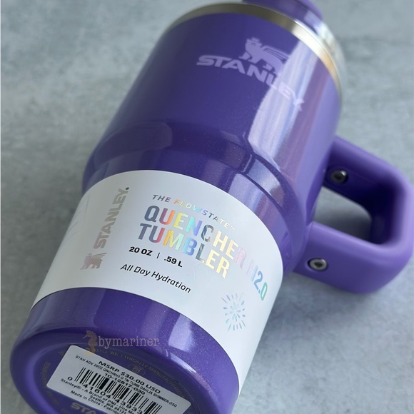 Stanley | Kitchen | Stanley Dahlia Shimmer Tumbler With Handle 2 Oz ...